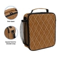 Square Insulated Lunch Bag Reusable Thermal Lunch Box Tote Cooler Bag ...