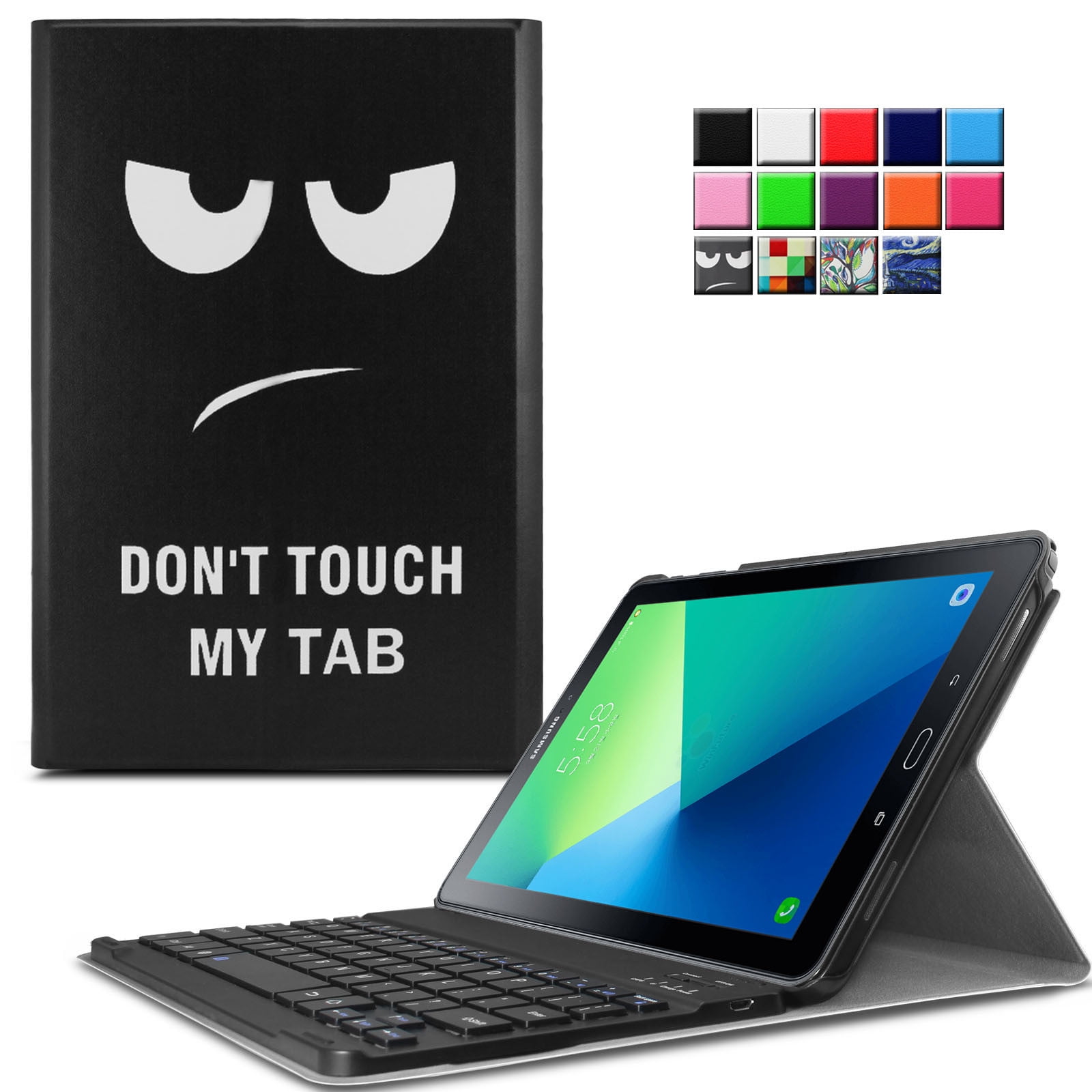 Infiland Shell Cover Case with Detachable Wireless Bluetooth Keyboard ...