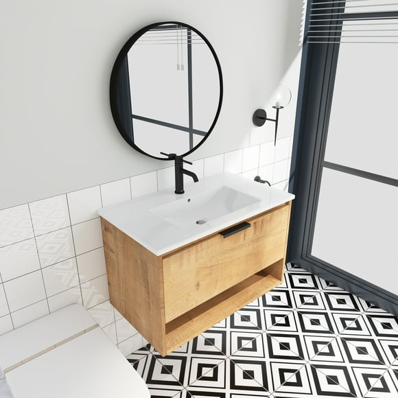 Bathroom Vanity 18 Inch Depth