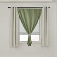 100% Blackout Self Adhesive Curtains for Small Windows, Short Temporary ...
