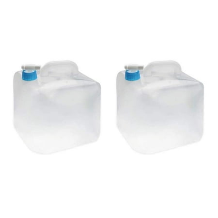 2 Pack Collapsible Water Storage Container - 5 Gallon Camping Water ...