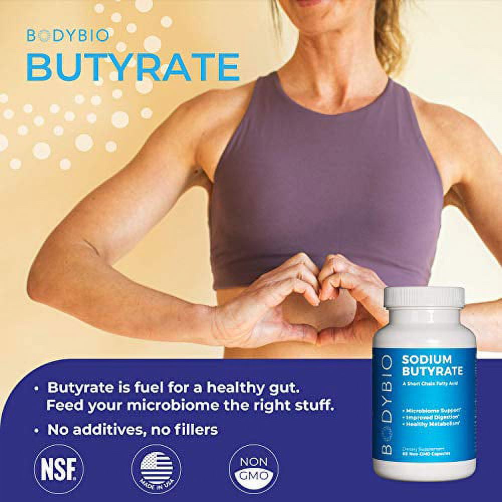 BodyBio - Butyrate Gut Health Supplement 100 Calcium Nepal | Ubuy