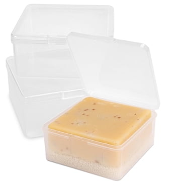 Square Soap Dish for Shower, Vonpri Square Soap Holder Travel Container ...
