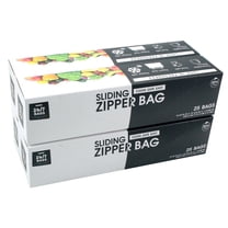 Hefty Baggies Plastic Food Storage and Sandwich Bags, Snack Size with ...
