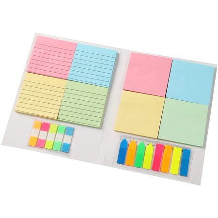 Color Super Sticky Sticky Notes Sticky Notes with Arrow Signs, Colorful ...