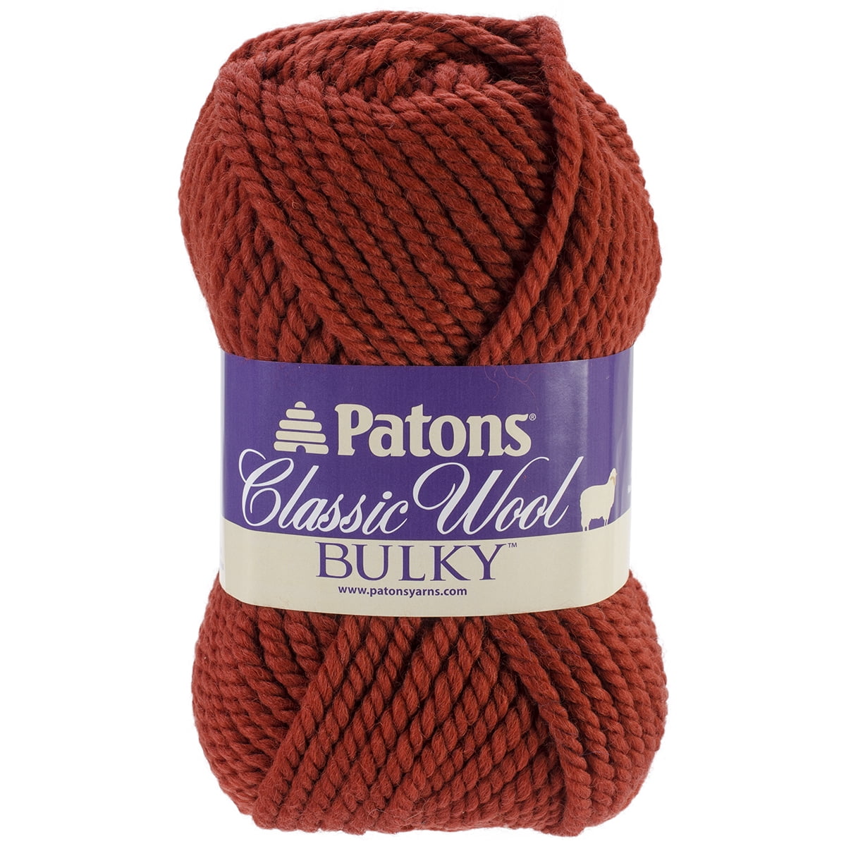 Classic Wool Bulky Yarn-Vermillion Red | Walmart Canada