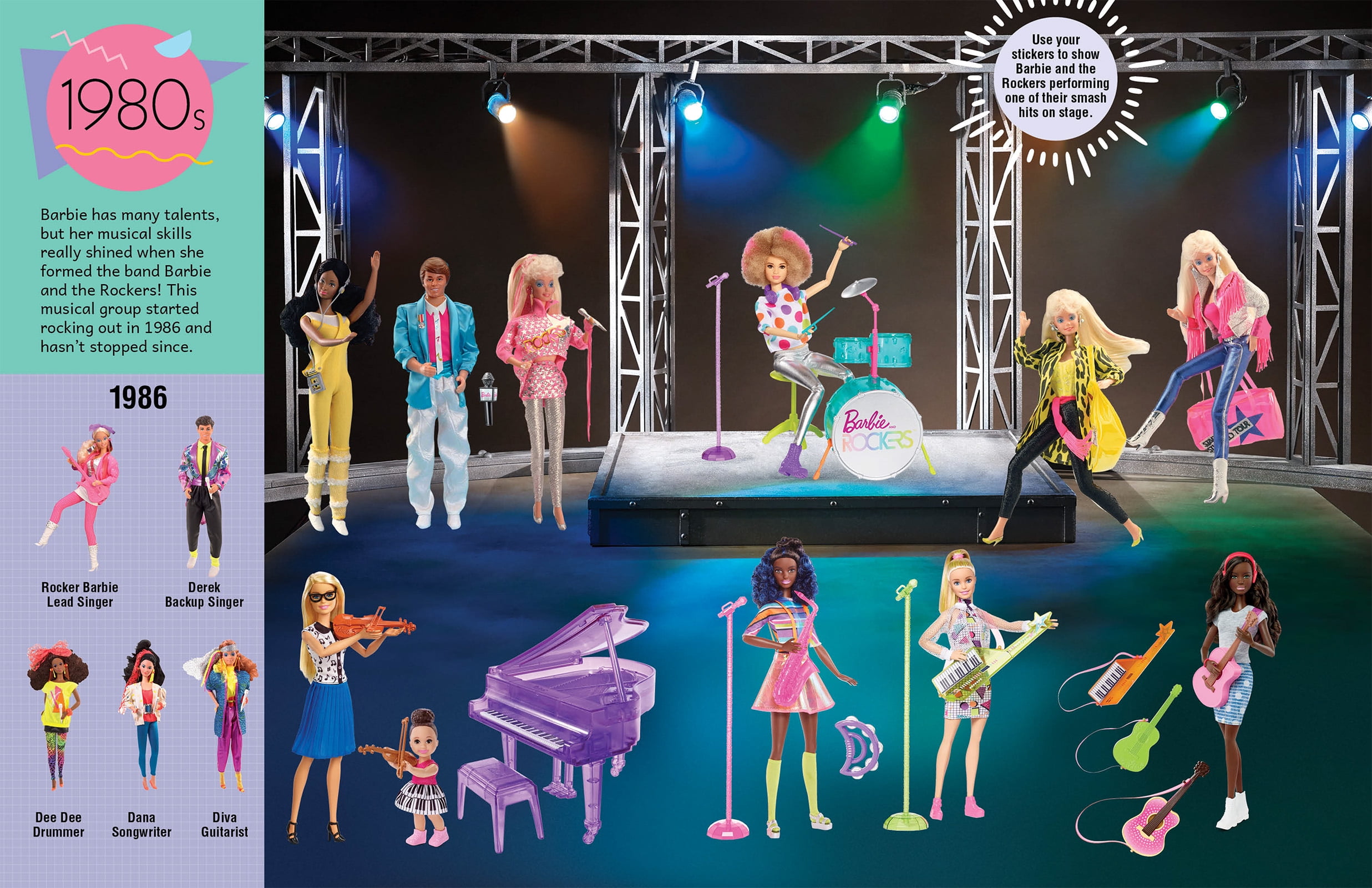 Barbie Stickers Book