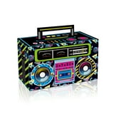 24 Pack 80s 90s Party Favor Boxes, Radio Gift Treat Bags, Disco Gable ...