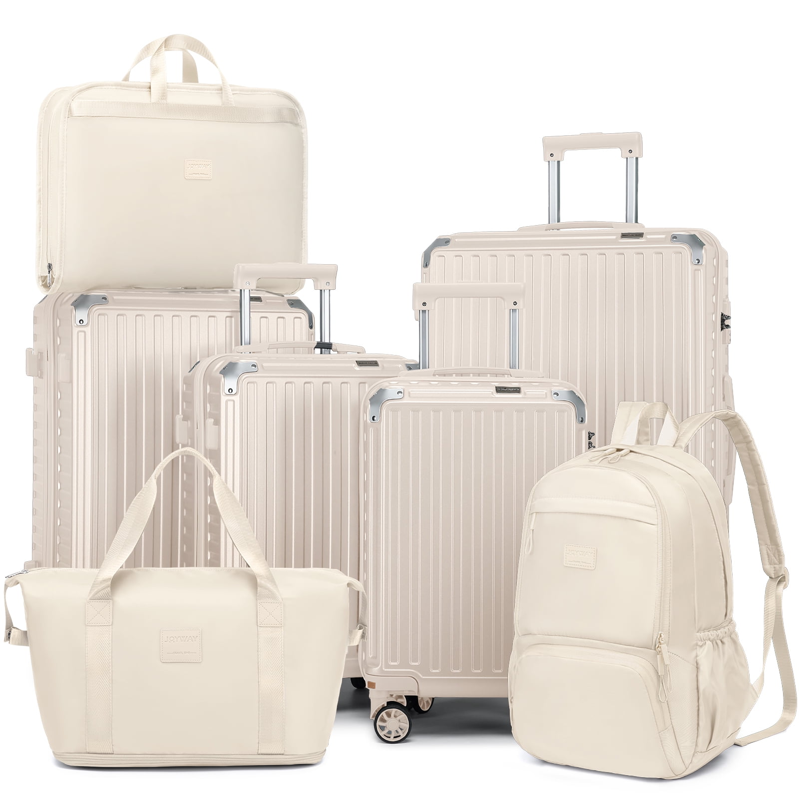 Click here for Joyway 7-Piece Luggage Set With 7-In-1 Toiletry Ba... prices