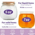 Syntic 40 Pack 7oz Glass Candle Jars with Lids, Airtight Crafting ...