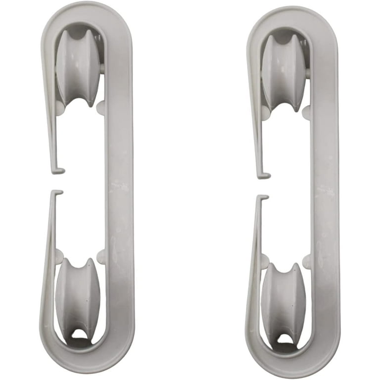 Clothes Line Pully 2-Pack Heavy Duty Iron Clothesline Pulleys - Outdoor ...
