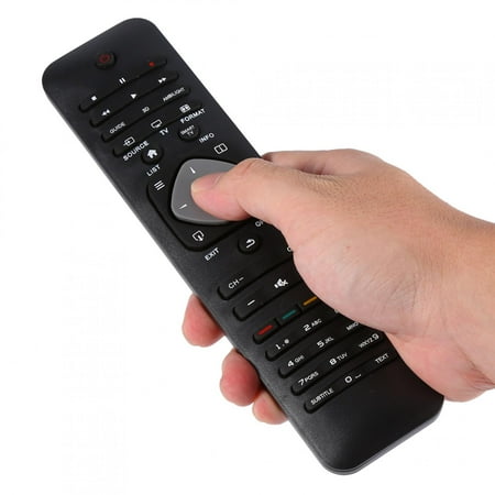 Easy To Grip TV Remote Control, Universal Remote Control Compact Size ...