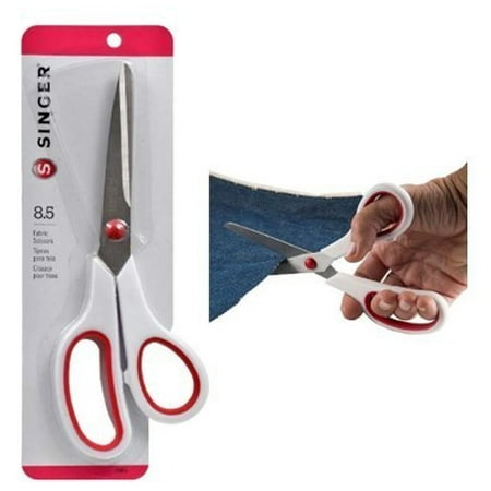 Singer 8-1/2 Fabric Scissors with Red&white Comfort Grip | Walmart Canada