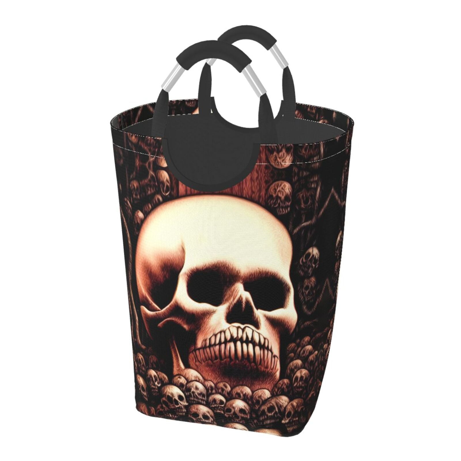 Horror Dungeon Dead Skulls Rectangular Laundry Basket Organizer ...
