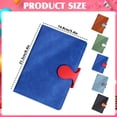 A5 PU Leather Journal 200 Pages Lined Notebook with Buckle Closure Pen ...