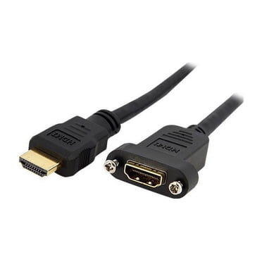 Unirise HDMI-MM-30F 30 ft. Black HDMI 1.4v Cable Male to Male - Walmart.com
