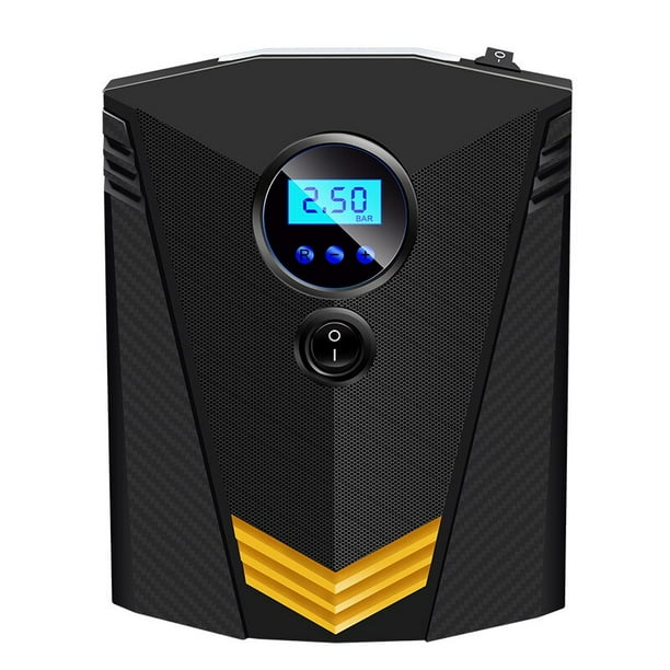 Compresor de aire inteligente de coche, bomba inflable de neumáticos de 12V, inflador ...