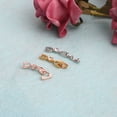 5Pieces/set Jewelry Project Necklace Clasp for Rhinestones Extender ...