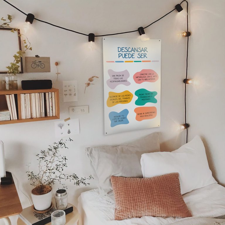 Tumblr Rooms With Lights And Posters