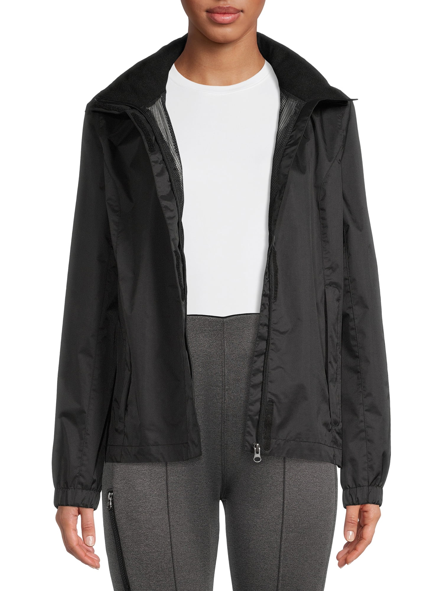 Swiss Tech Women's and Women's Plus Rain Jacket - Walmart.com