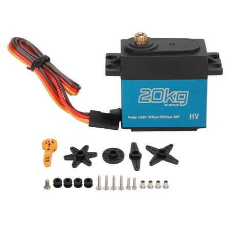 RC Car Servo, Waterproof Digital Servo 20KG/44.1lb For 1/12 RC Car ...
