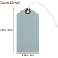 IYFFDFE-60 Pcs 4 3/4-in x 2 3/8-in Blank Large Paper Gift Tags with ...