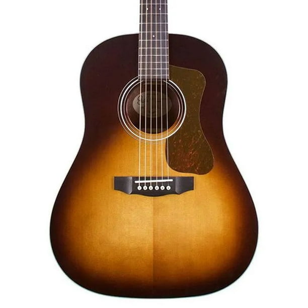 Guild DS-240 Memoir Slope Shoulder Acoustic Guitar in Vintage Sunburst ...
