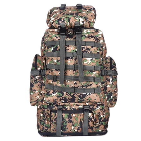 freestylehome 100L Large Hiking Climbing Backpacks Camouflage Pocket ...