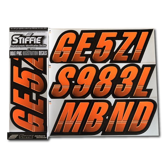 Boat Decal Numbers