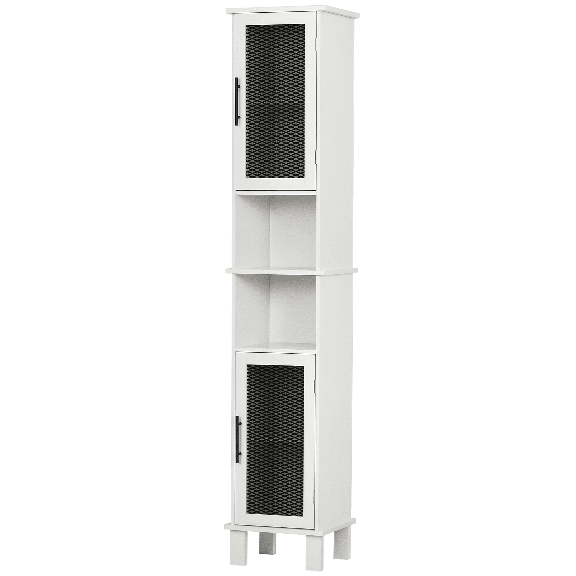 Click here for Homcom Tall Bathroom Storage Cabinet Free Standing... prices