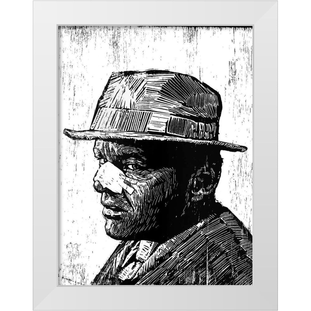 Shigley, Neil 12x14 White Modern Wood Framed Museum Art Print Titled ...
