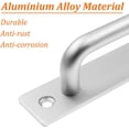 2 Pack Sliding Barn Door Handle, 5.9 Inch Gate Door Handle, Aluminium ...