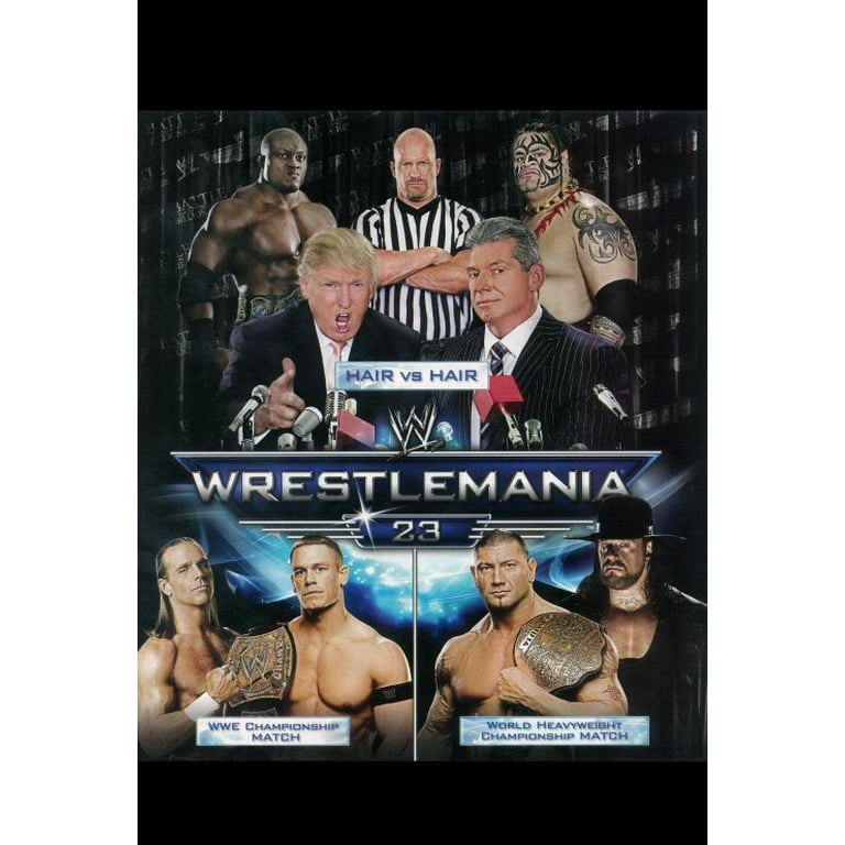 Wrestlemania 23 Match Card