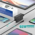 65W Charger Compatible with Microsoft Surface Pro 11, 10, 9, 8, 7+, 7 ...