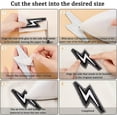 10pcs Iron on Adhesive Patch Rectangle Double-Sided Heat Adhesive Patch ...