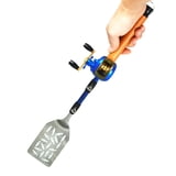 G.E.I. Bait Cast Stainless Steel BBQ Spatula - Fishing Pole Design with ...