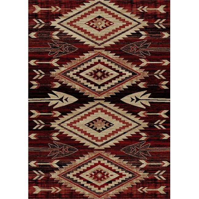 Mayberry Rug AD8989 2X4 2 x 4 ft. American Destination Broken Bow Area ...