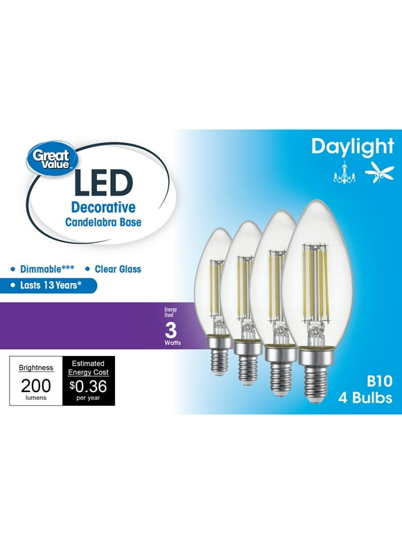 Great Value Light Bulbs in Shop Light Bulbs by Brand - Walmart.com
