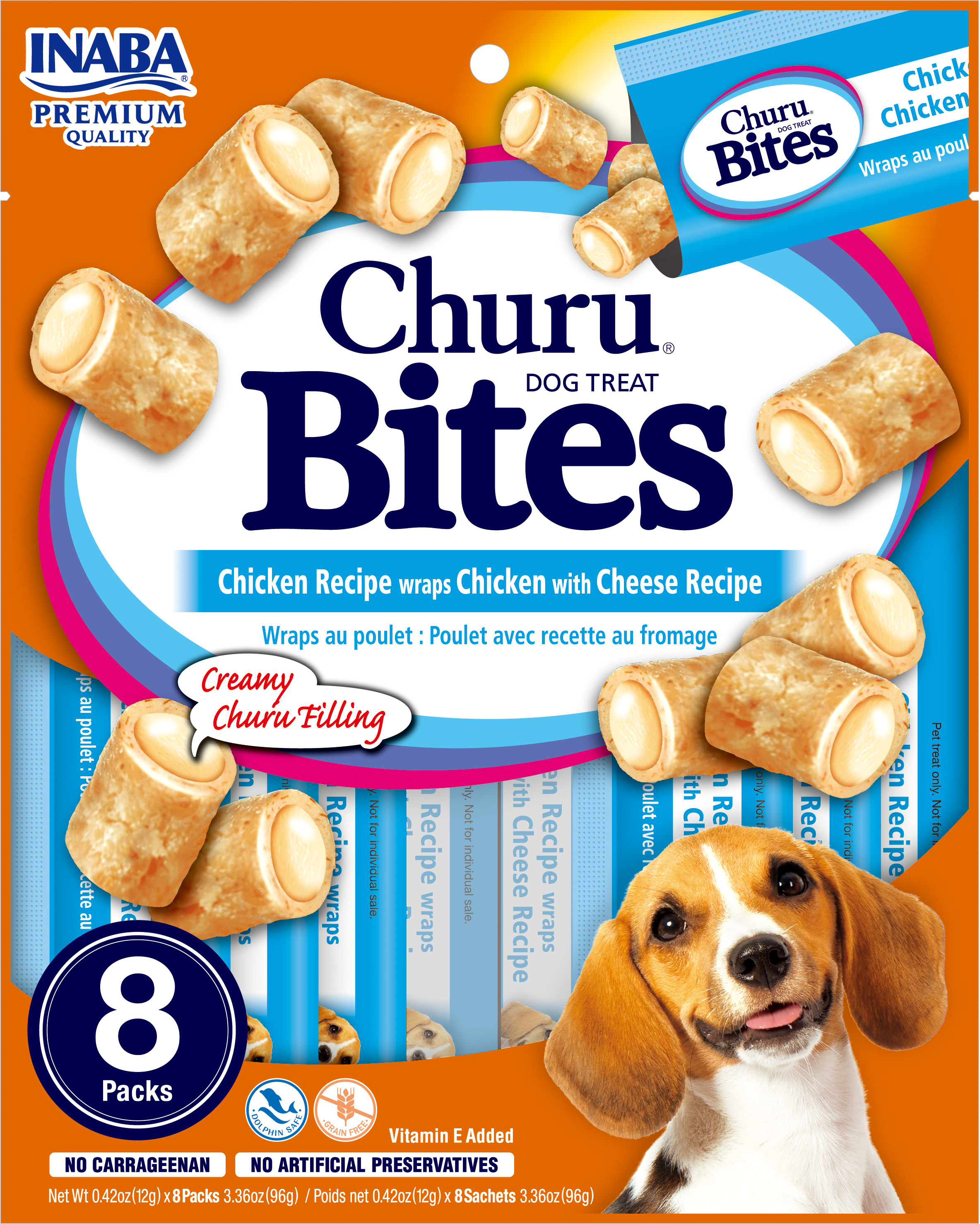 Churu Bites for Dogs Chicken Recipe wraps Chicken with Cheese Recipe ...