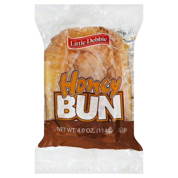 Little Debbie Snack Glazed Honey Buns Snack Cakes, 4 oz - Walmart.com - Walmart.com