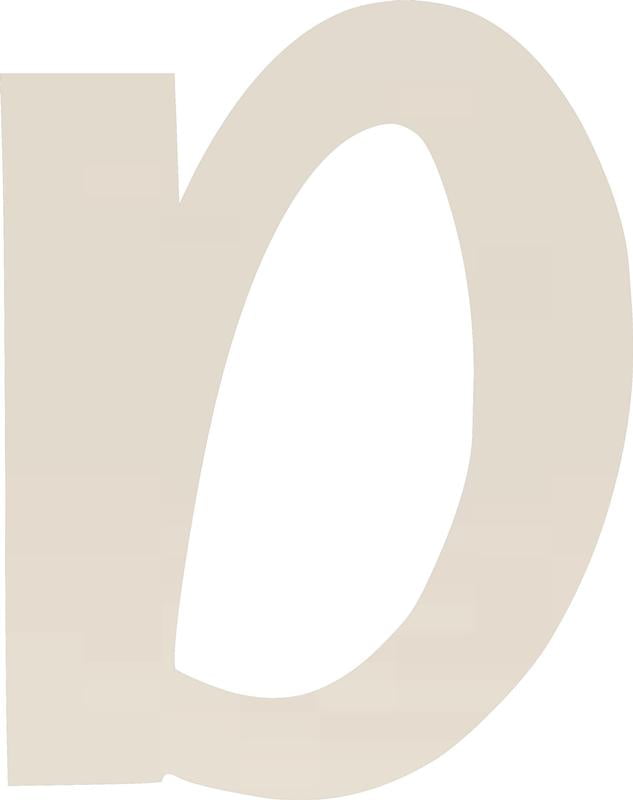 Acrylic Letter D Blank Craft, 10'' Tall White Custom Wedding Reception Signage, DIY - Walmart.com