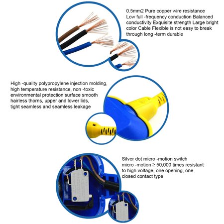 tredstone Home Pump Automatic Switch Replacement Swimming Pool Water ...