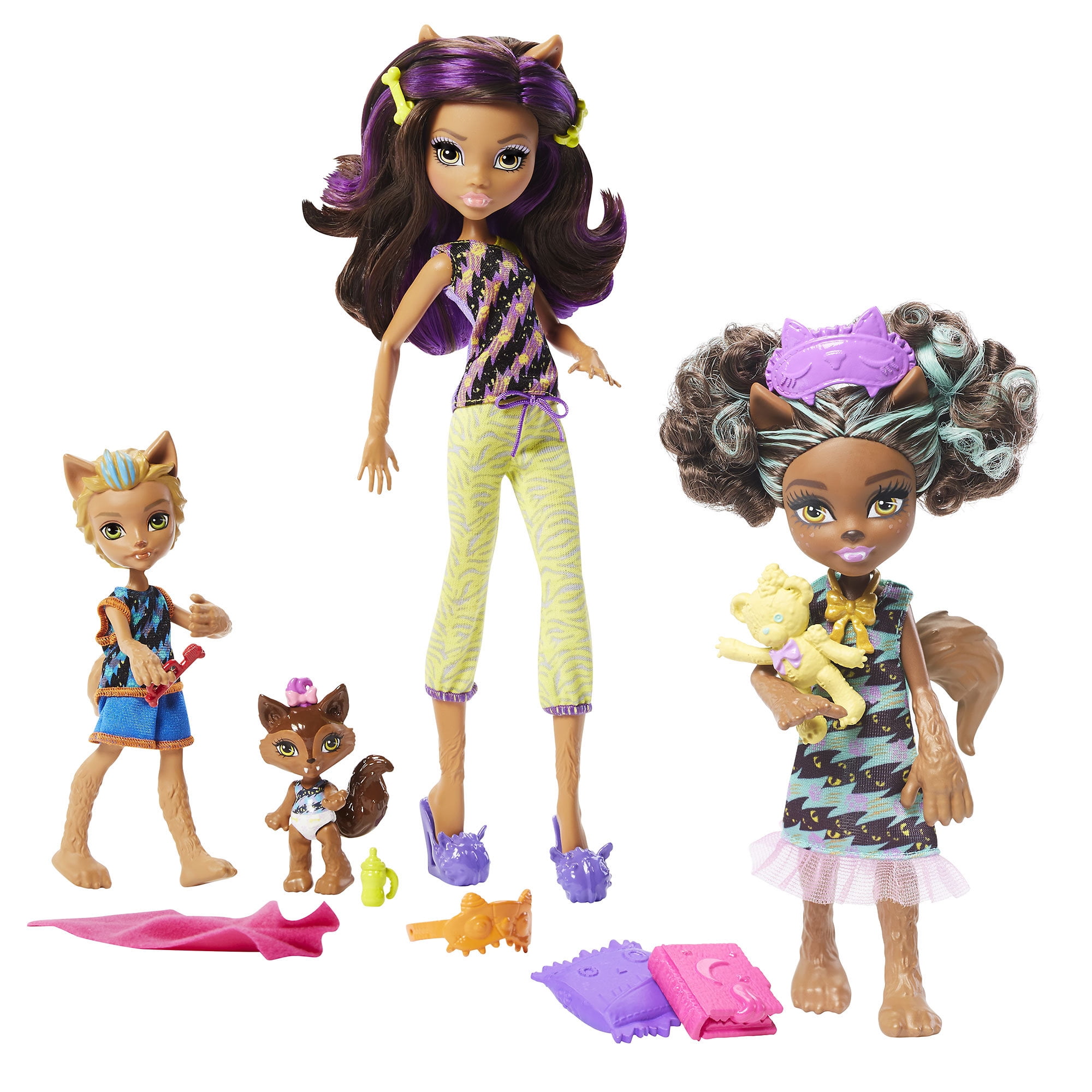Monster High Clawdeens Family