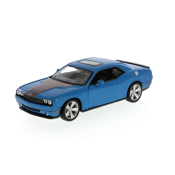 Dodge Challenger SRT, Blue - Maisto 34280 - 1/24 Scale Diecast Model ...