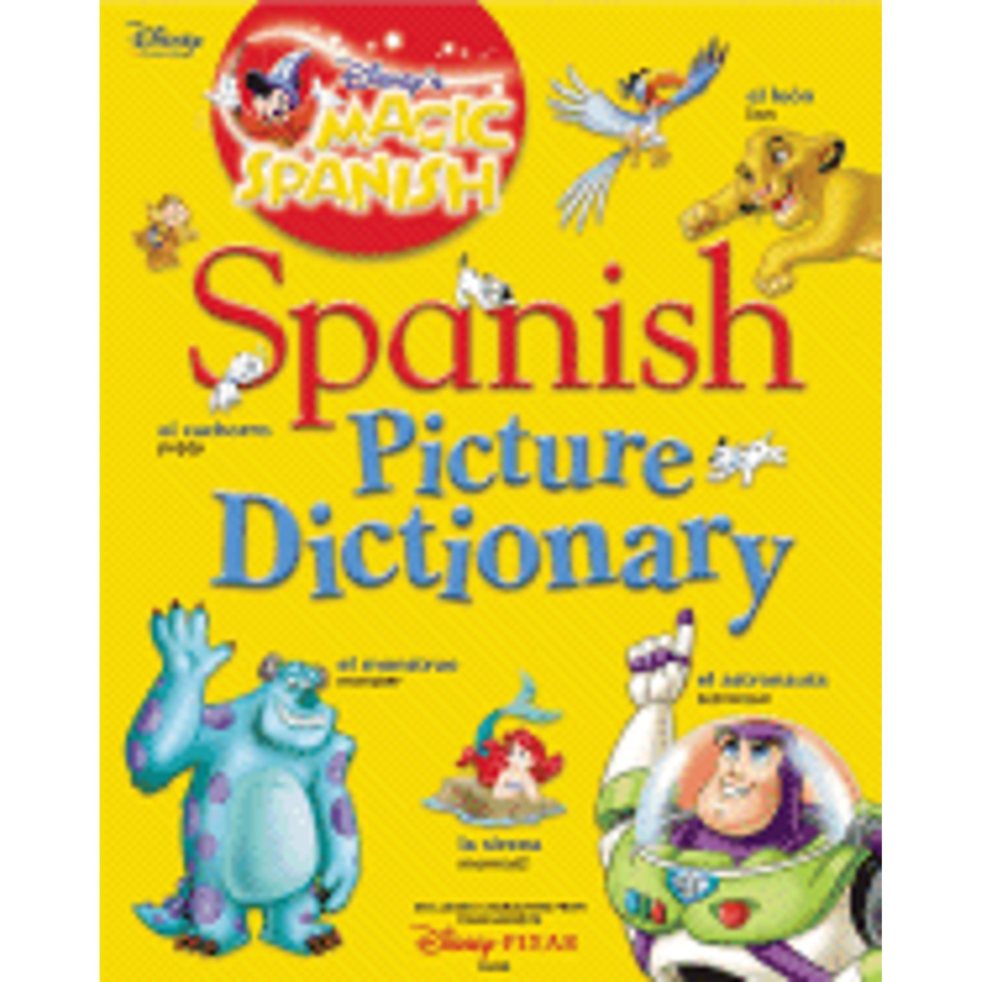 Disney's Magic Spanish: Spanish Picture Dictionary - Walmart.com