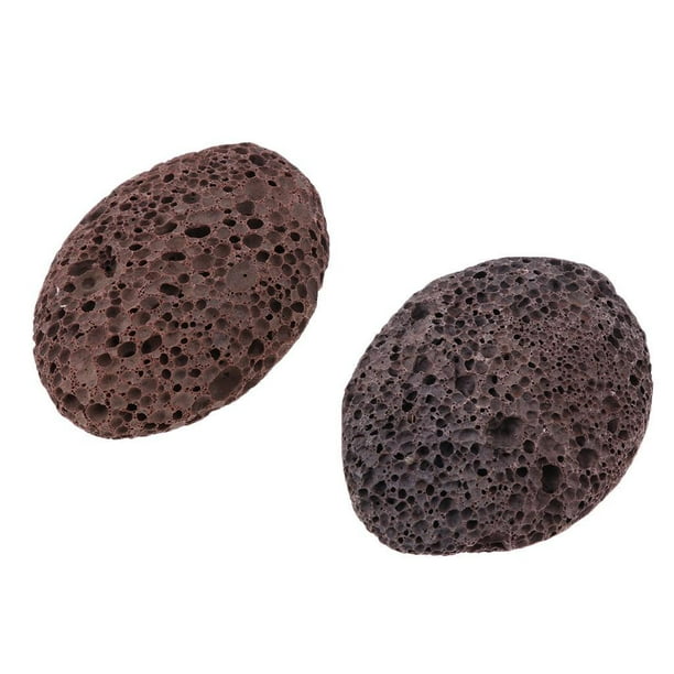 2 Pieces Volcanic Pumice Stone Foot Scrubber Corn Callus Remover ...