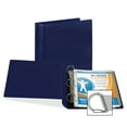 Samsill, SAM17762, DXL Locking D-Ring Binders, 1 Each, Navy - Walmart.com