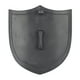 DecMode Gray Metal Armor Shield Wall Decor - Walmart.com