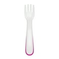 OXO Tot On-The-Go Plastic Fork And Spoon Set With Travel Case, Pink ...