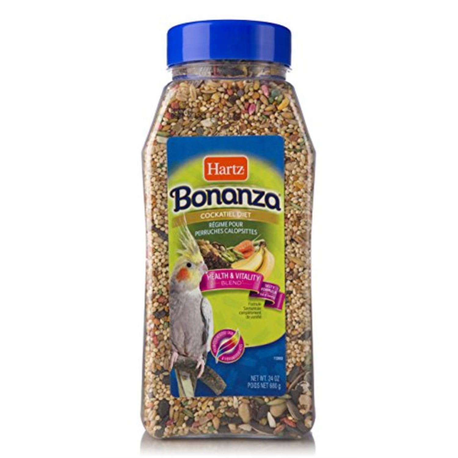 Hartz 91106 23 Oz Nutrition Bonanza Gourmet Cockatiel Diet - Walmart.com